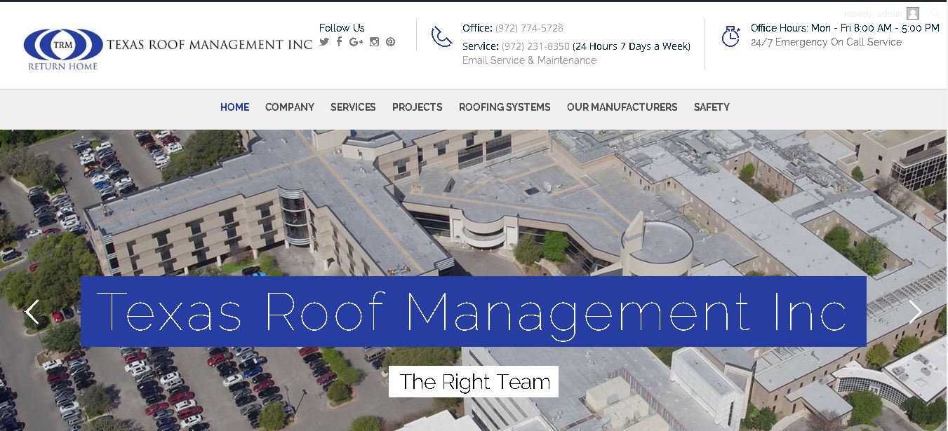 Texas Roof Management Announces Their New Website Launching